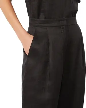 Max Mara Cropped Ramie Pants