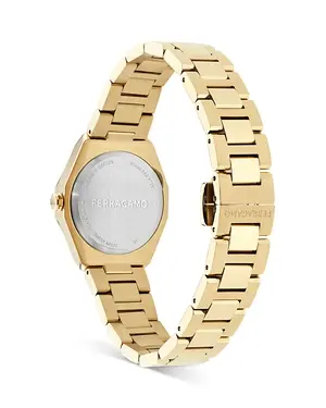 FERRAGAMO Edge 28mm Watch - Gold