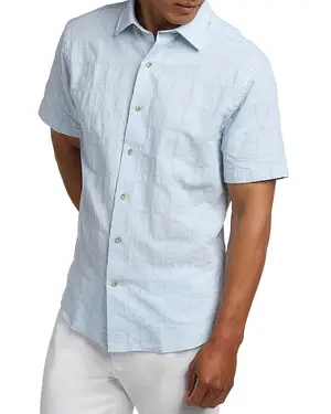 David Donahue Short Sleeve Shirts For Men