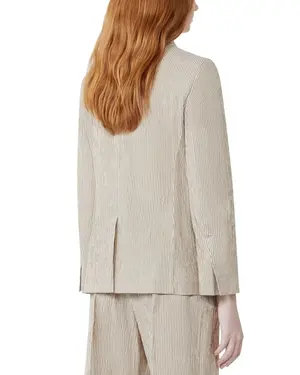 Max Mara Wkdaletta Seersucker Blazer