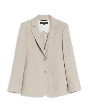 Max Mara Wkdaletta Seersucker Blazer