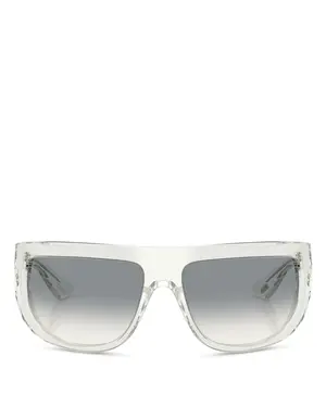 Oliver Spencer Wraparound Sunglasses, 65mm