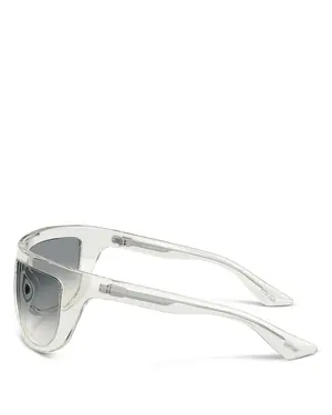 Oliver Spencer Wraparound Sunglasses, 65mm