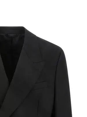 MFPEN Double-breasted Peaked-lapel Blazer