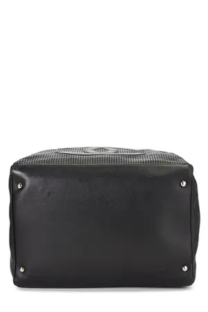 Chanel Perforated Leather Bowler