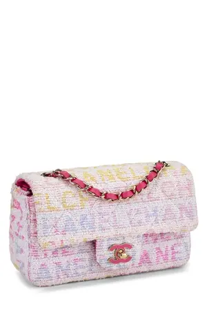 Chanel Quilted Tweed Rectangular Flap - Multi