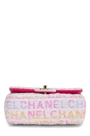Chanel Quilted Tweed Rectangular Flap - Multi