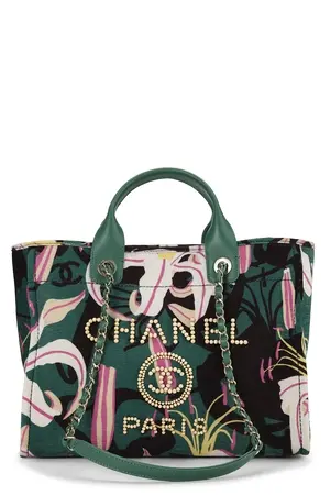 CHANEL Paris-Dakar Color Velvet Deauville Medium Tote