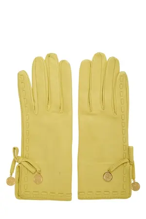 Hermes Gold Tone Gloves For Women