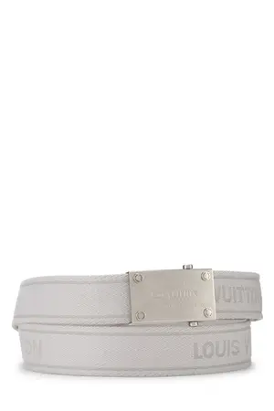 LOUIS VUITTON Canvas Bengal Belt - Grey