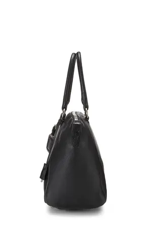 Prada Vitello Daino Handbag - Black