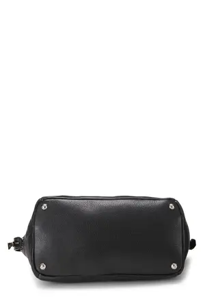Prada Vitello Daino Handbag - Black