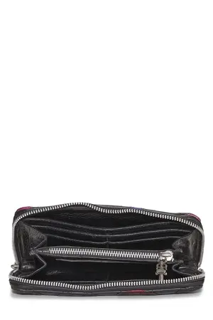 Chrome Hearts Cemetery Cross Zip-around Wallet