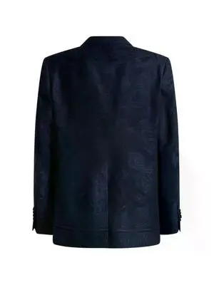 Etro Jacquard Floral Paisley Jacket
