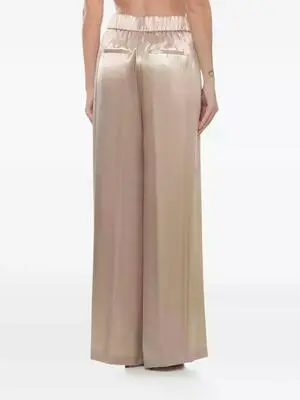 Peserico Elasticated Palazzo Pants - Neutrals
