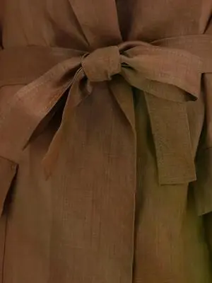 Max Mara Belted Jacket - Brown