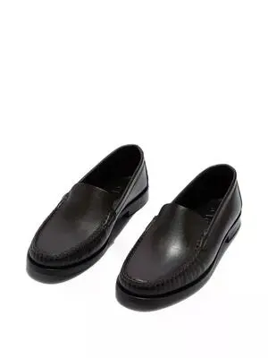 AeydĒ Arthur Stitched Loafers - Brown