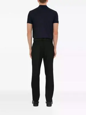 Burberry Cotton Polo Shirt - Blue