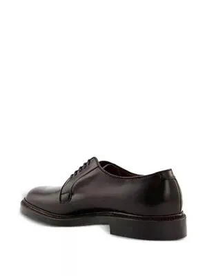 Alden 990 Toe Blucher Lace-up Derby Shoes - Brown
