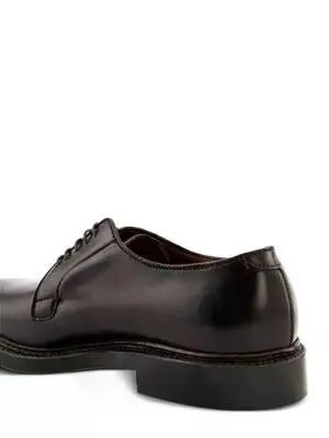 Alden 990 Toe Blucher Lace-up Derby Shoes - Brown