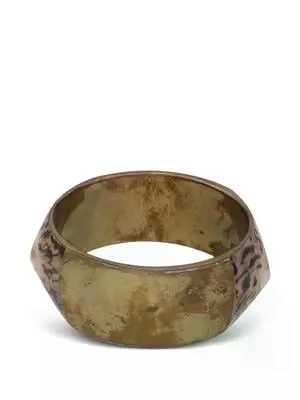 Vintage Seashell Bangle Bracelet
