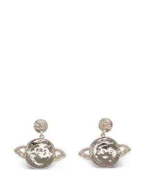 Vintage Orb-embellished Drop Earrings