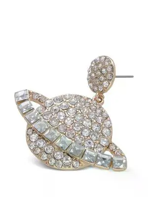 Vintage Orb-embellished Drop Earrings