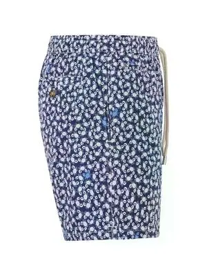 MC2 SAINT BARTH Micro-print Drawstring Swim Shorts