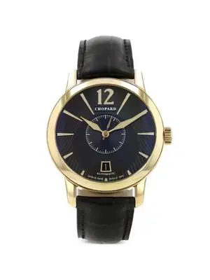 Chopard 2010s L.u.c Twin 38mm Watch - Black