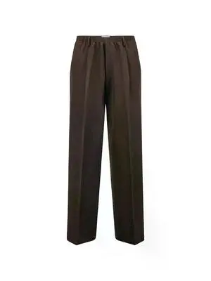 CELLAR DOOR Elasticated Trousers - Brown