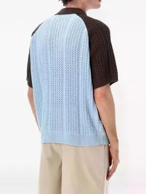 Obey Abel Raglan-sleeve Polo Shirt