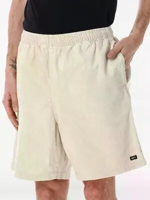 Obey Horizon Elasticated Shorts - Neutrals