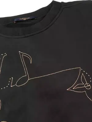 LOUIS VUITTON 2010s Embroidered Sweater