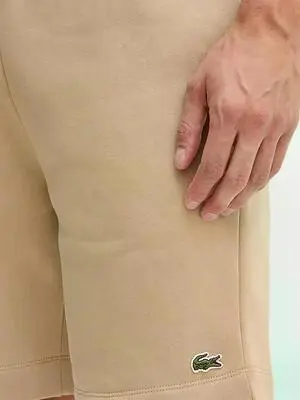 Lacoste Logo Patch Shorts - Neutrals