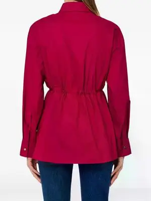 Liu Jo Drawstring Shirt - Red