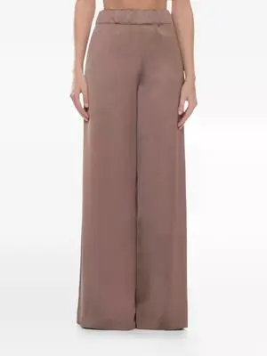 D.exterior Elasticated Palazzo Pants - Neutrals