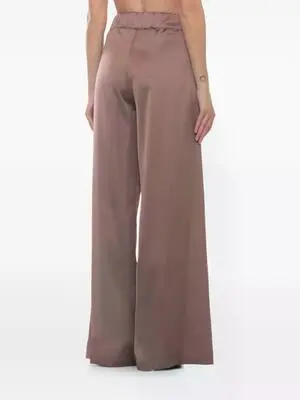 D.exterior Elasticated Palazzo Pants - Neutrals