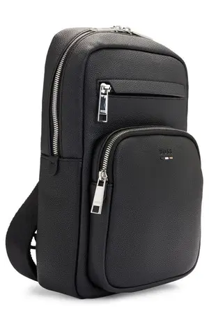 Hugo Faux Leather Sling Bag