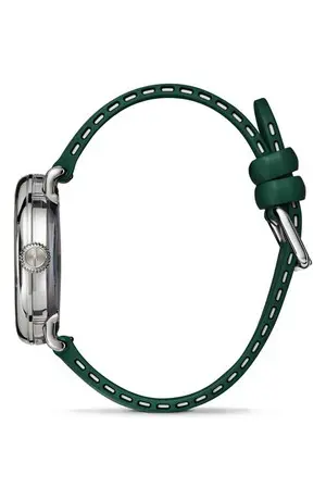 Shinola Detrola Spartan Rubber Strap Watch