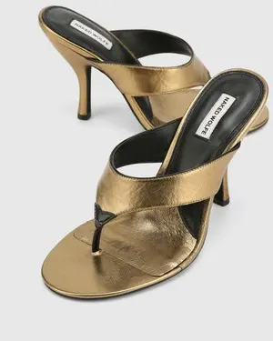 NAKED WOLFE Martine Leather Heels