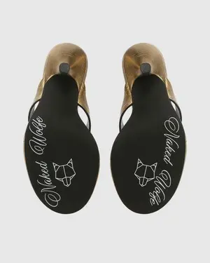 NAKED WOLFE Martine Leather Heels