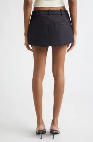 Alexander Wang Mid-rise Cotton Skort