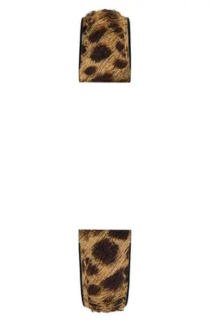 Michele 12mm Leopard Print Calf Hair Watch Band - Leopard Multi