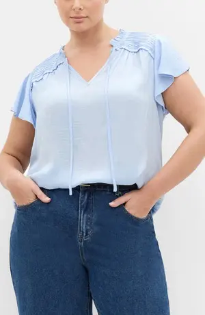 City Chic Ruffle Tops
