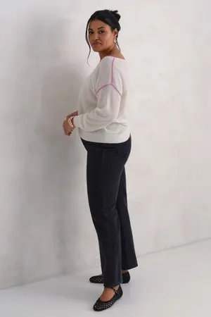 KADA The Awaken Boatneck Long Sleeve - Salt
