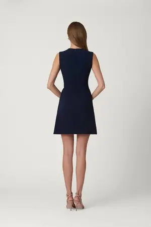 Shoshanna Stretch Crepe Worth Dress