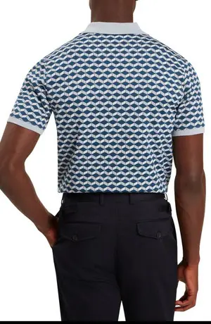 Ted Baker London Lirien Johnny Collar Polo - Dk-blue