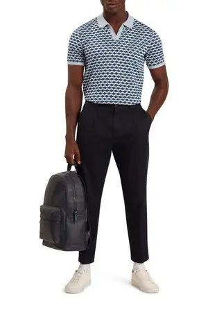 Ted Baker London Lirien Johnny Collar Polo - Dk-blue