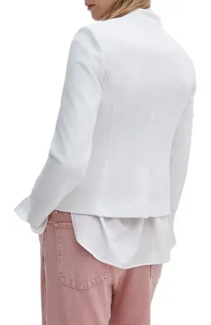 Rag & Bone Mercer Cotton-blend Blazer - Ivory