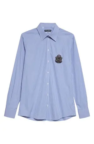 Dolce & Gabbana Striped Marini Button-up Shirt - Rigato